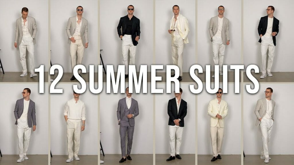 12 Stylish Outfit Combinations for Spring & Summer Suit Ensembles ...