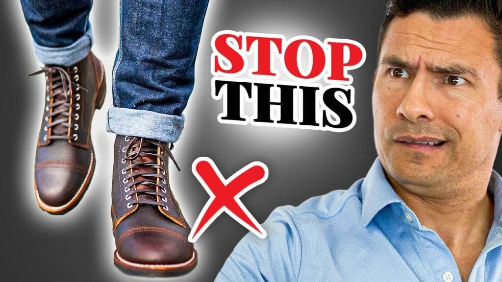 Avoid Common Mistakes: How to Properly Match Boots with Jeans for Men ...