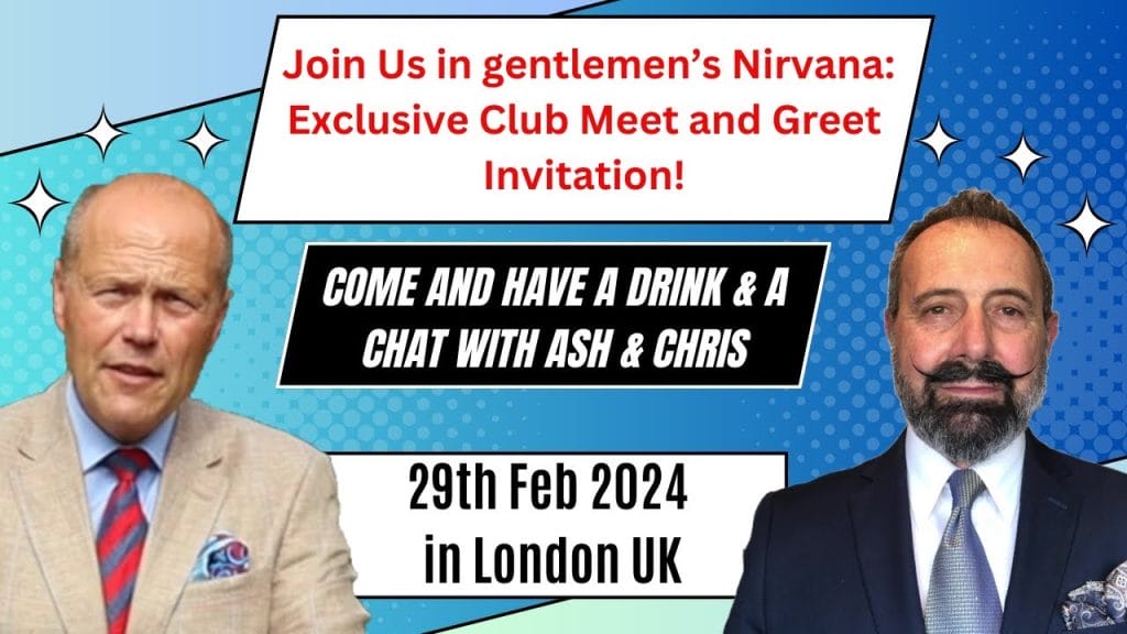 Join us for an exclusive gentlemen's club meet and greet in Nirvana ...