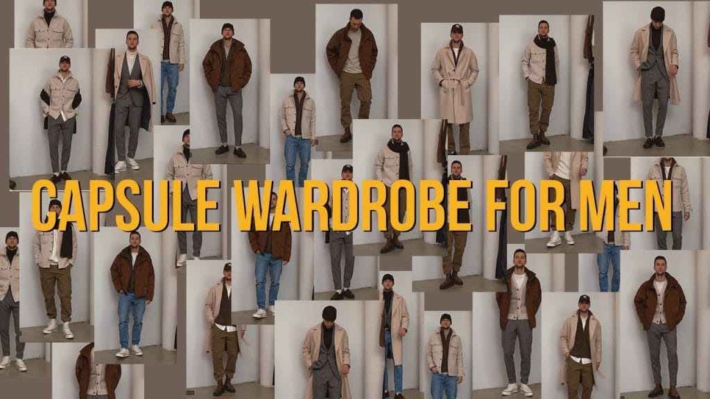 Capsule Wardrobe for Men: 20 Earth Tone Pieces for Infinite Outfit ...