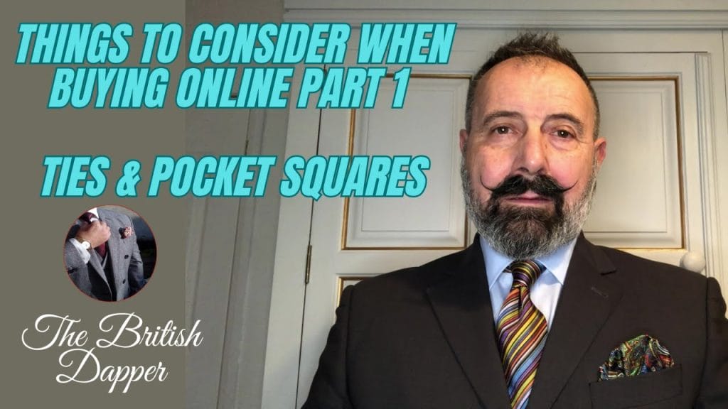 Tips for Purchasing Ties and Pocket Squares Online: Part 1 - thedapperspot
