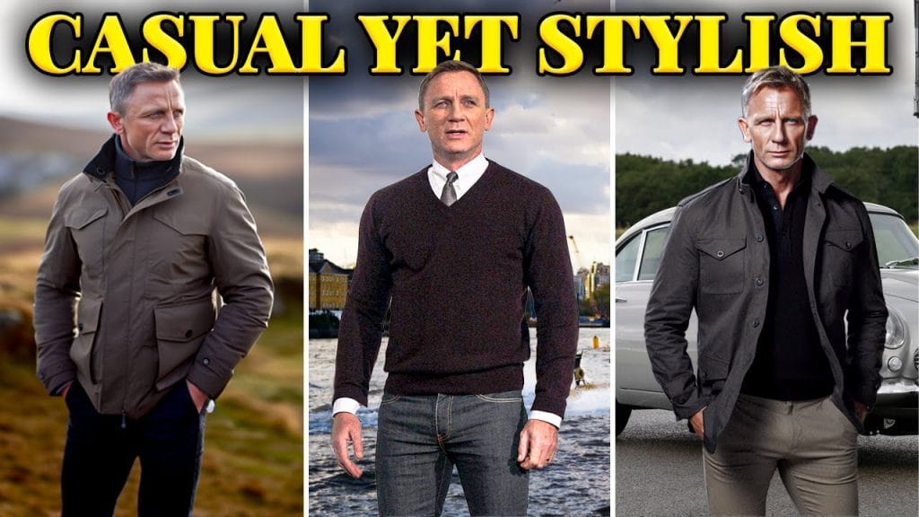 Achieve a Sleek Look in Everyday Attire (Inspired by James Bond ...